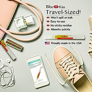 Bliss Kiss | 1 Crisp Fragrance | Nail Oil Cuticle Pen w/Vitamin E & Jojoba⏤Nail Strengthener Nail Growth Treatment for Brittle Peeling Breaking Thin Nails