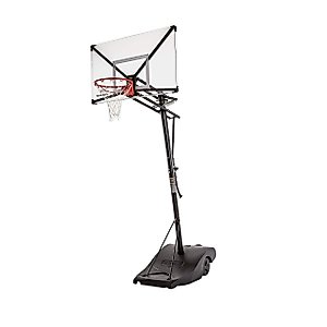 Silverback NXT Portable Adjustable 10ft Outdoor Basketball Hoop - 50" and 54" Basketball Goal Backboard Available - Assembles in 90 Minutes