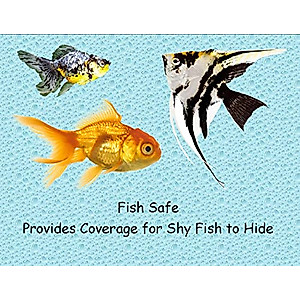 Large Beige Artificial Rock with Holes Formation for Aquariums 16 Inches Long, Aquascape Large Resin Boulder Fish Tanks, Reptile & Aquatic Habitat Safe