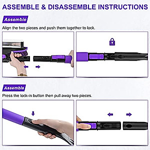 GLLPN Ice Scraper and Snow Brush for Car Windshield with Ergonomic Foam Grip Ergonomic,Winter Windows Scraper for Cars, Trucks, SUVs (31.5" to 39.3")