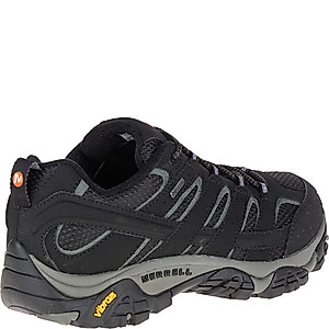 Merrell Men's Low Rise Hiking Boots, Black Black, 10.5