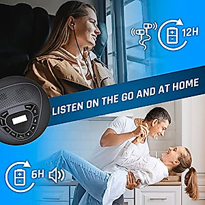KLIM Speaker + Portable CD Player with Speakers + New 2022 + Walkman + Rechargeable Battery + Portable CD Player with Headphones + CD Player Portable + SD/TF Card + AUX + Ideal Car CD Player