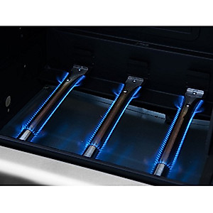 Royal Gourmet ZH3002 3-Burner Cabinet Gas Grill and Charcoal Grill Combo, Black