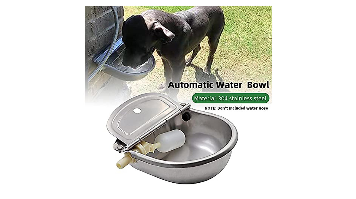 Automatic Cow Water Bowl - Durable Stainless Steel Animal Waterer
