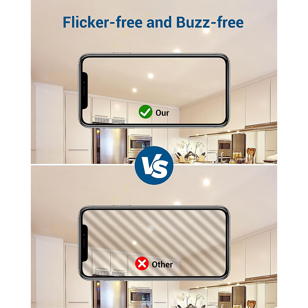 DEWENWILS 10-Pack GU10 LED Bulb Dimmable, 3000K Warm White GU10 Bulb Replacement for Track Lighting, 500LM, 7W(50W Equivalent) LED Light Bulb for Kitchen, Range Hood, Living Room, Bedroom, UL Listed