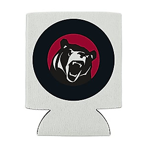 Lenoir-Rhyne University Secondary Logo Can Cooler - Drink Sleeve Hugger Collapsible Insulator - Beverage Insulated Holder