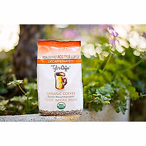 Tylers Acid Free Organic Coffee 12oz Bag - Decaffeinated Whole Bean