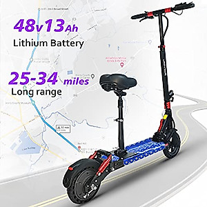 JOYOR G5 Electric Scooter for Adults, 24 MPH&31 Miles Long Range,48V 13Ah 600W Motor,9 Inch Tires Foldable Electric Kick Scooter