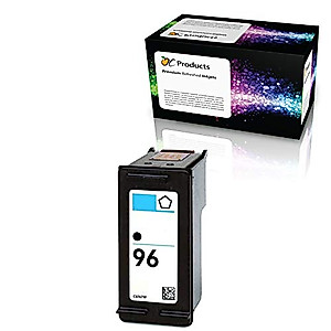 OCProducts Refilled Ink Cartridge Replacement for HP 96 for Officejet 7310 7210 7410 Deskjet 9800 6988 6980 6940 6840 5740 6540 5940 PhotoSmart 8050 8150 8450 8750 (1 Black)