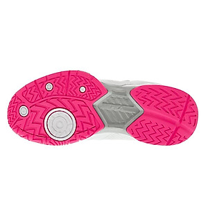 Fila Women's Volley Zone Shoes Sneaker, White/Knockout Pink/White, 7