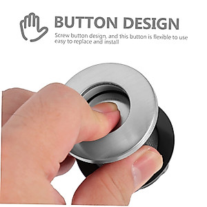 Homoyoyo 2 Sets Pneumatic Switch Disposal Buttons Garbage Air Switch Garbage Disposal Button Cordless Air Kit Disposal Air Kraus Bath Garbage Disposal Accessories Massage Abs Part