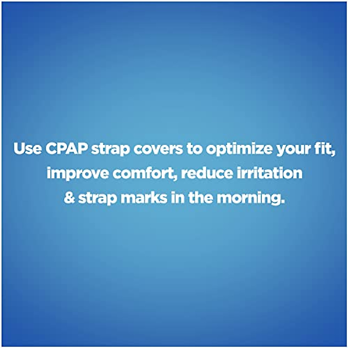 resplabs CPAP Strap Covers - Compatible with The Philips Respironics Wisp Mask Headgear or ResMed N20-2 Pack