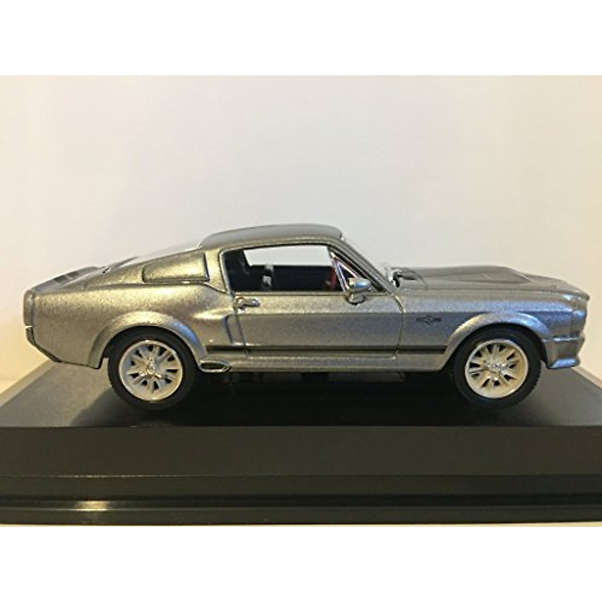 GreenLight Collectibles Gone in Sixty Seconds 1967 Ford Mustang Eleanor 1/43 Scale Diecast Model Car Gray