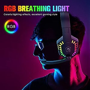 Gaming Keyboard and Mouse Combo,61 Keys Compact RGB Backlit Mechanical Feel Keyboard,RGB Backlit 2400 DPI Lightweight Gaming Mouse with Honeycomb Shell for Windows PC Gamers (4 in1/black Set)