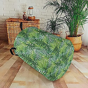 Duckies Print by Fubido,Laundry Baskets,Laundry Hamper Storage Basket with Handles,Bath Bubbles of Sketch Rubber Toys,Portable Clothes Hamper for Dorm Room, Bathroom, Bedroom,Orange Yellow