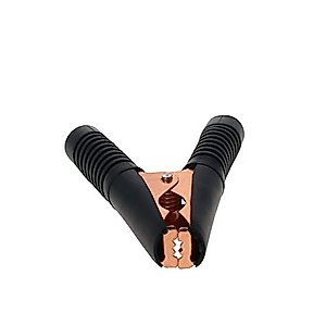 Fielect 100A Heavy-Duty Insulated Alligator Clips,Battery Crocodile Electrical Test Clamps,Battery Charger Clamp for Car Auto Vehicle Boat Black