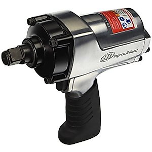 Ingersoll Rand 259G Edge Series 3/4" Drive Air Impact Wrench, 1050 ft lbs Max Reverse Torque, Variable Speed Trigger, 6 Vane Motor, Forward/Reverse Power Regulator, Handle Exhaust, Black Silver