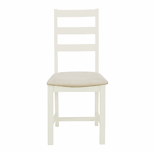 Bellemave Farmhouse 4-Piece Dining Table Set, Solid Wood Kitchen Table Set with 2 Cushions Chairs and Bench, Dining Table Set for Home Kitchen Dining Room Furniture（Acasia Brown+Butter Milk）