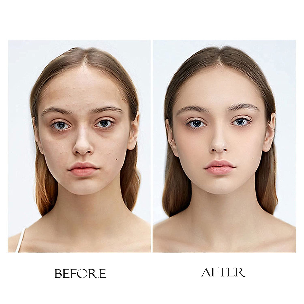 Miniling Mushroom Head Moisturizing Foundation,Air Cushion CC Cream Mushroom Head,Concealer Lasting Nude Makeup,Oil Control,Long Lasting Liquid Foundation Beauty Moisturizing CC Cream (Natural Color)