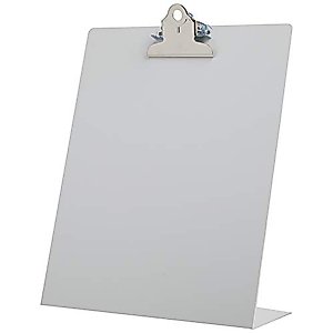 Saunders White Free Standing Clipboard - Fits 8.5 x 11 inch Letter Size Documents - Ideal for Home, Office, and Business Use (22525)