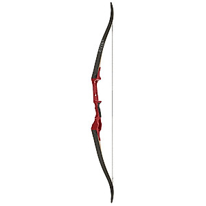 October Mountain Products Ascent 58” Recurve — Red (RH - 20 lbs.)