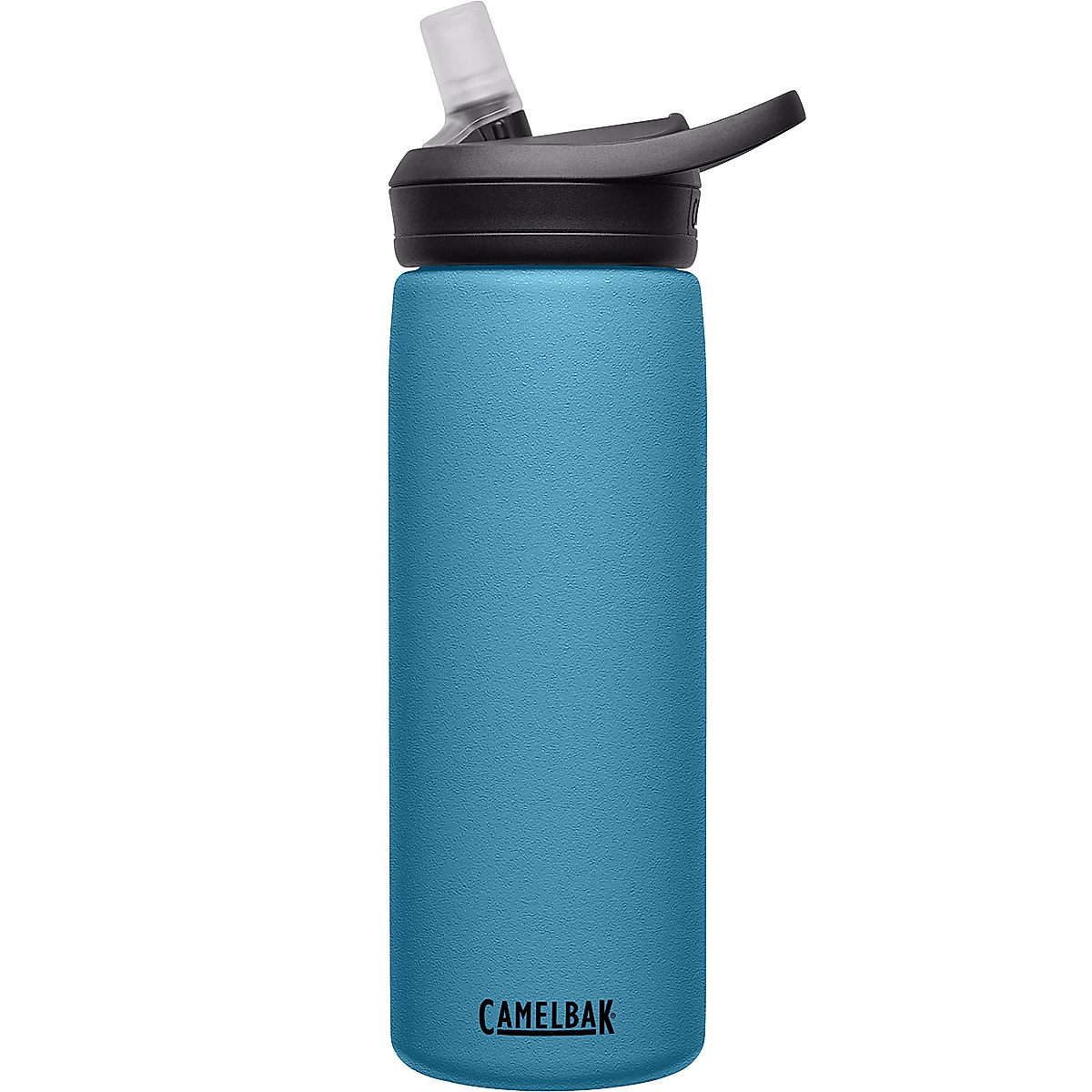 CamelBak eddy+ Water Bottle with Straw 20oz - Insulated Stainless Steel, Larkspur