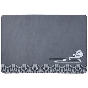 Kitchen Rug/Anti Fatigue Floor Mat Waterproof No-Slip Cushioned Kitchen Floor Mat Kitchen Rugs，Comfort Standing Mats for Home, Sink, Office（Brown）