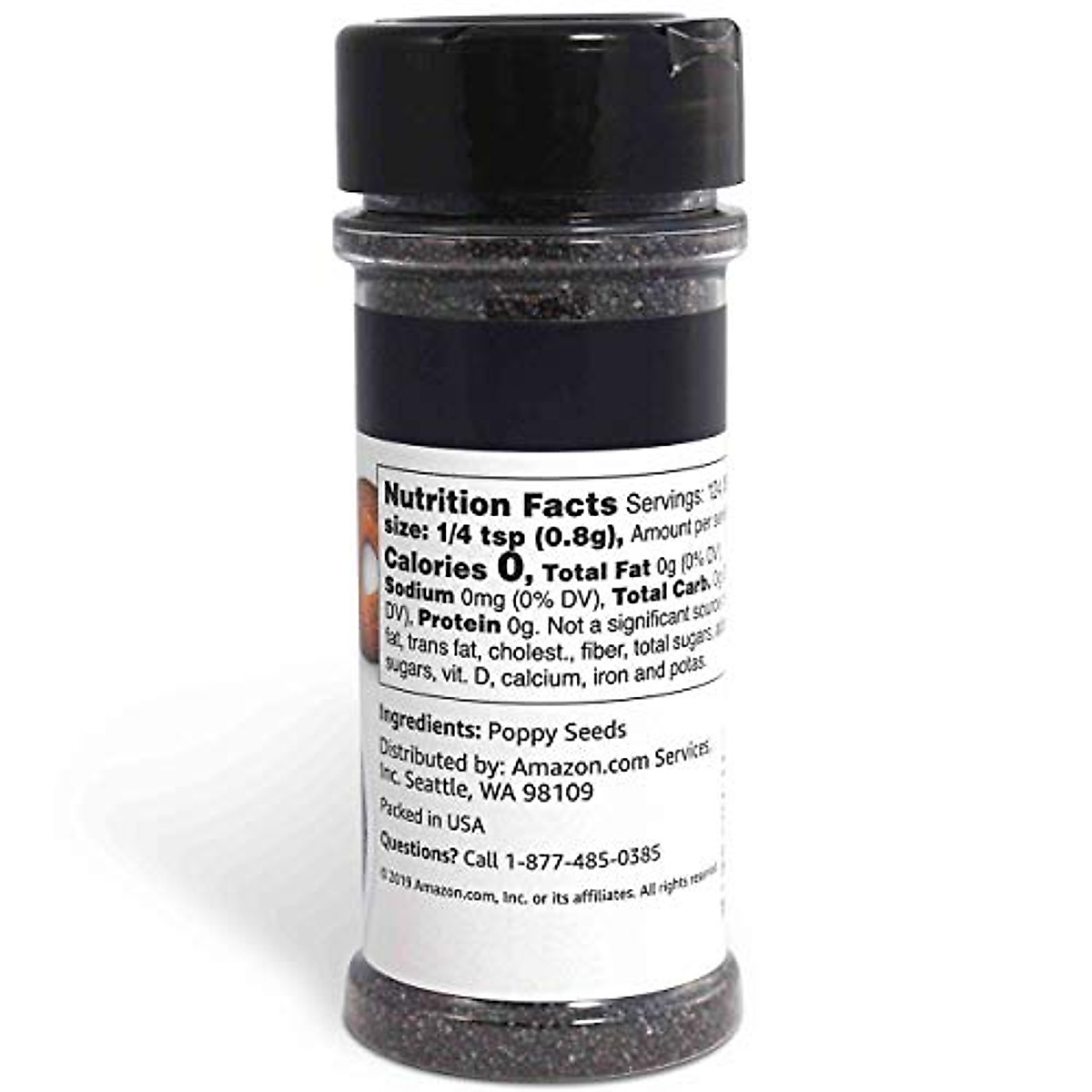 Amazon Brand - Happy Belly Poppy Seeds, 3.5 ounce (Pack of 1)