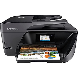 HP OfficeJet Pro 6978 Wireless All-in-One Color Inkjet Printer - Print Scan Copy Fax - 2.65" Touchscreen, 20 ppm, 8.5" x 14", 35-Sheet ADF, Auto Duplex Printing