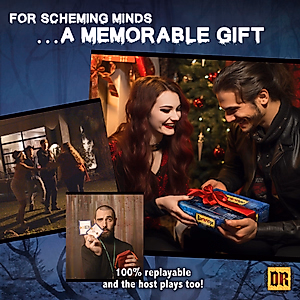 Darkridge Reunion: A Murder Mystery Game | for Adults & Teens, 6-12 Players | Murder Mystery Dinner Party Game | High School Reunion Theme | Party Kit | Board Games | Teen Games | Live The Mystery!