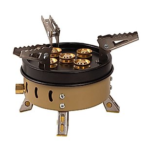 11000W Windproof Camping Stove Portable Outdoor Camping Furnaces Foldable Camping Burners Backpacking Stove Windproof Stove