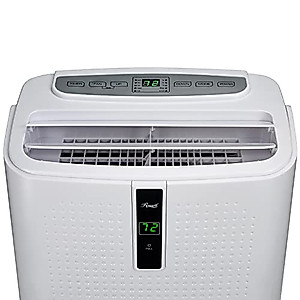 Rosewill Portable Air Conditioner 12,000 BTU, 4-in-1: AC, Fan, Dehumidifier & Heater, Remote Control, Self-Evaporation, Up to 300 Sq.Ft., White - (RHPA-18003)