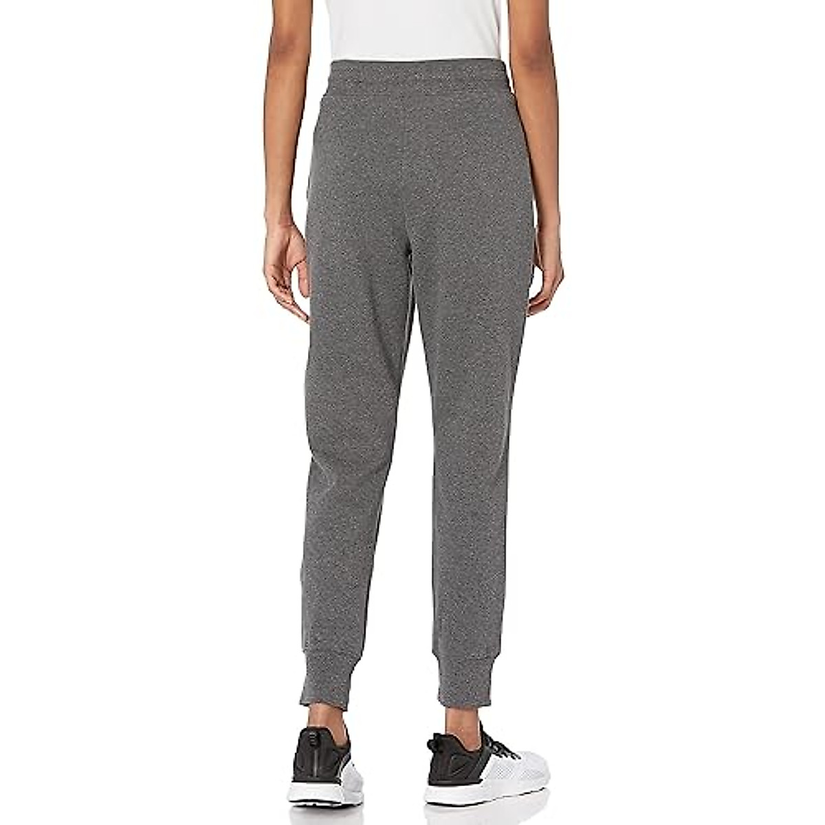 Amazon Essentials Women's Fleece Jogger Sweatpant (Available in Plus Size), Charcoal Heather, 5X