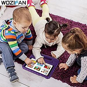 WOZIFAN Kids Tablet 8 Inch, Android 11 Tablet for Kids, Eye Protection Screen, Parental Control, Educational Game, Toddler Tablet with Quad Core 2GB + 32GB, Dual Camera, WiFi, Kid Proof Case - Purple