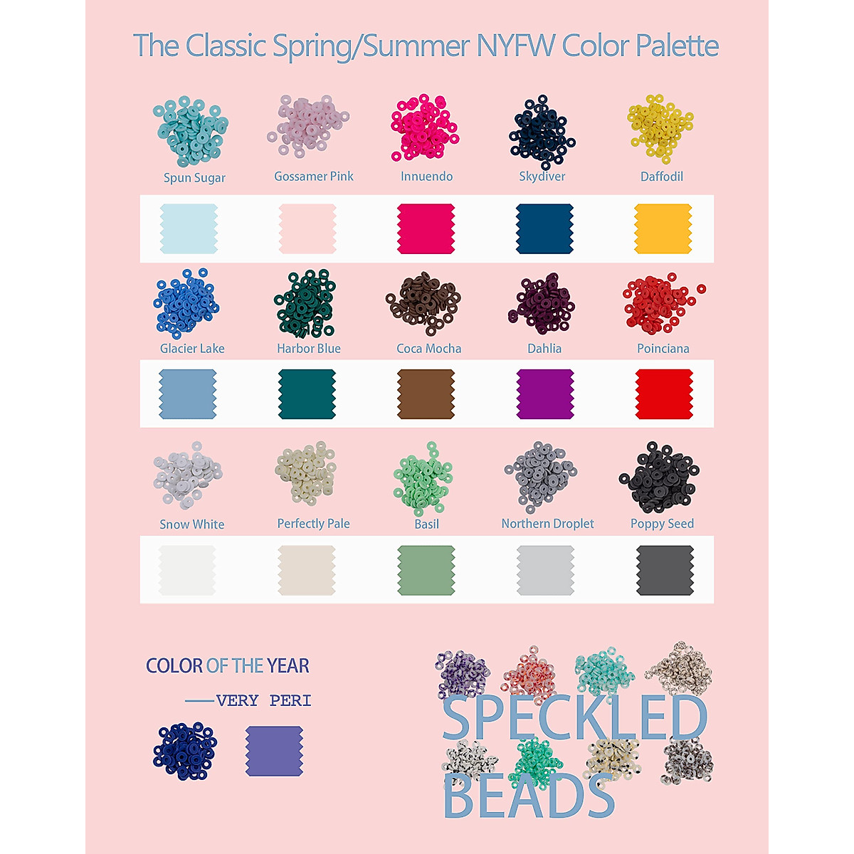 Deinduser Clay Beads 7200 Pcs 2 Boxes Bracelet Making Kit - 24 Colors Polymer Clay Beads for Bracelet Making - Jewelry Making kit with Gift Pack - Bracelet Making Kit for Adults - Heishi Disc Beads