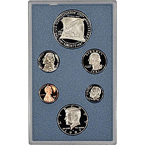 1987 US Mint Prestige Proof Set Original Government Packaging