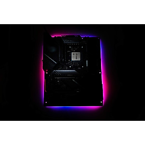 Formulamod ATX Motherboard RGB Backplate Light-Emitting Back-Plane 5V 3 Pin ARGB Desktop Decor Lamp Strip Back Light Pad