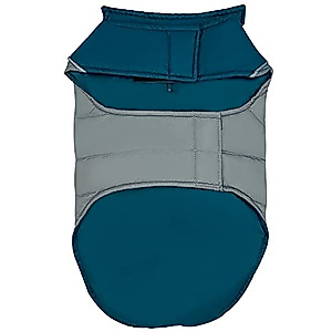 NFL Philadelphia Eagels Puffer Vest for Dogs & Cats, Size Small. Warm, Cozy, and Waterproof Dog Coat, for Small and Large Dogs/Cats. Best NFL Licensed PET Warming Sports Jacket