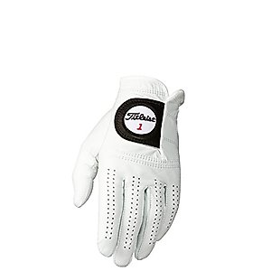Titleist Players Mens LH Pearl, White(X-Large, Worn on Left Hand)