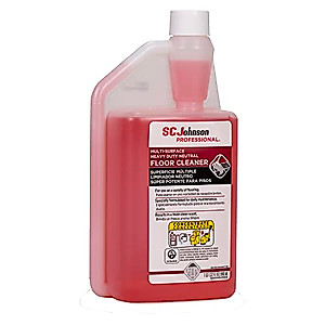 SC Johnson Professional Heavy Duty Neutral Floor & Surface Cleaner 32oz, case of 6