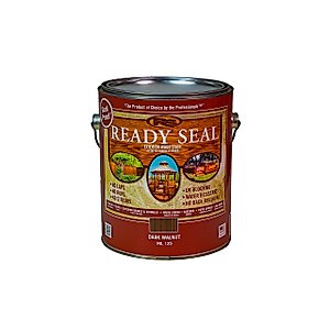 Ready Seal 125 1-Gallon Can Dark Walnut Exterior Wood Stain and Sealer
