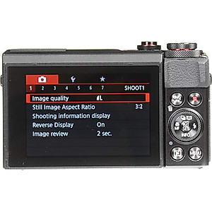 Canon PowerShot G7 X Mark II Digital Camera 1066C001 (International Model) Bundle with 8GB SDHC Class 10 Memory Card + More