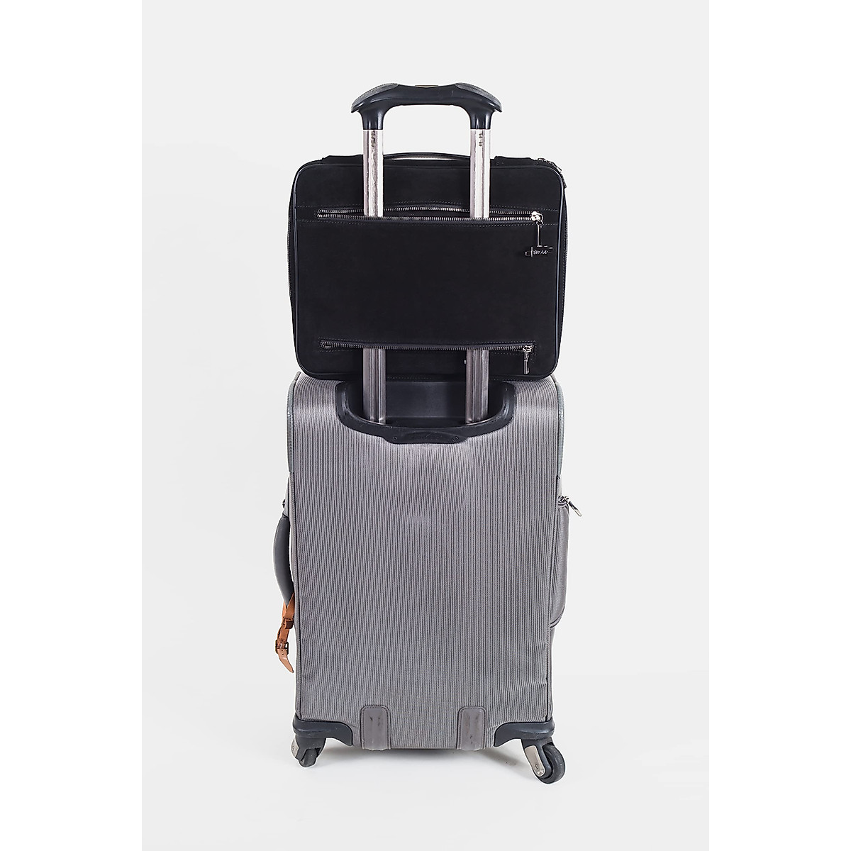 Portable Laptop Lap Desk & Sleeve in One | TaboLap Computer Sleeve Convertible to a Non-Slip LapDesk w/a Bottle Cup Holder & 2 Retractable Trays to Left/Right | 13 Inches | Black Neoprene