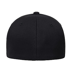 Flexfit Womens Nu Cap Hat, Black, Large-X-Large US