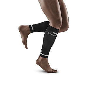 The Run Calf Sleeves 4.0, Black, Men, IV