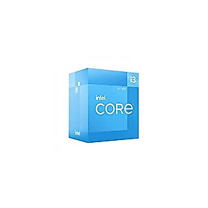 Intel Core i3 (12th Gen) i3-12100 Quad-core (4 Core) 3.30 GHz Processor - Retail Pack, Blue