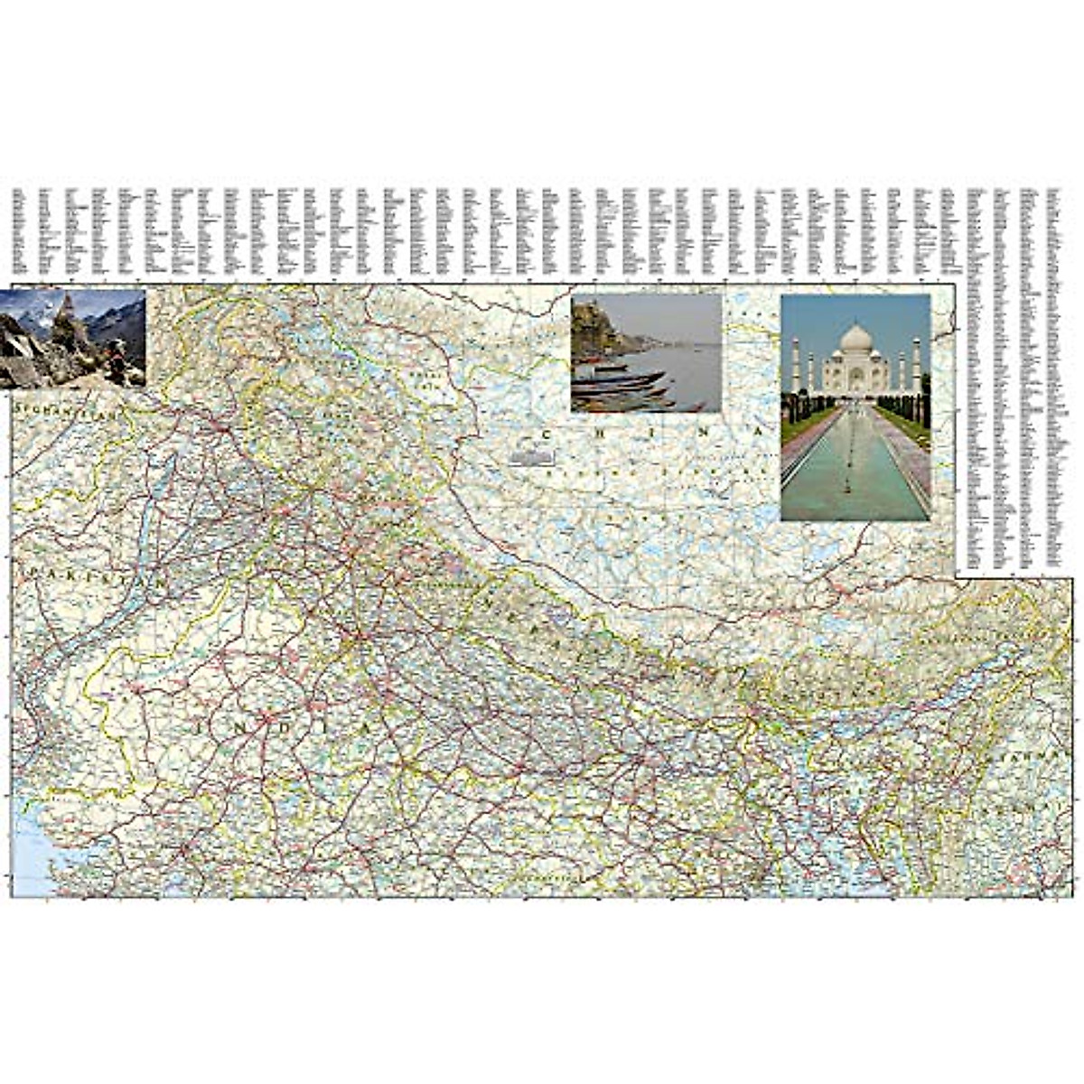 India Map (National Geographic Adventure Map, 3011)