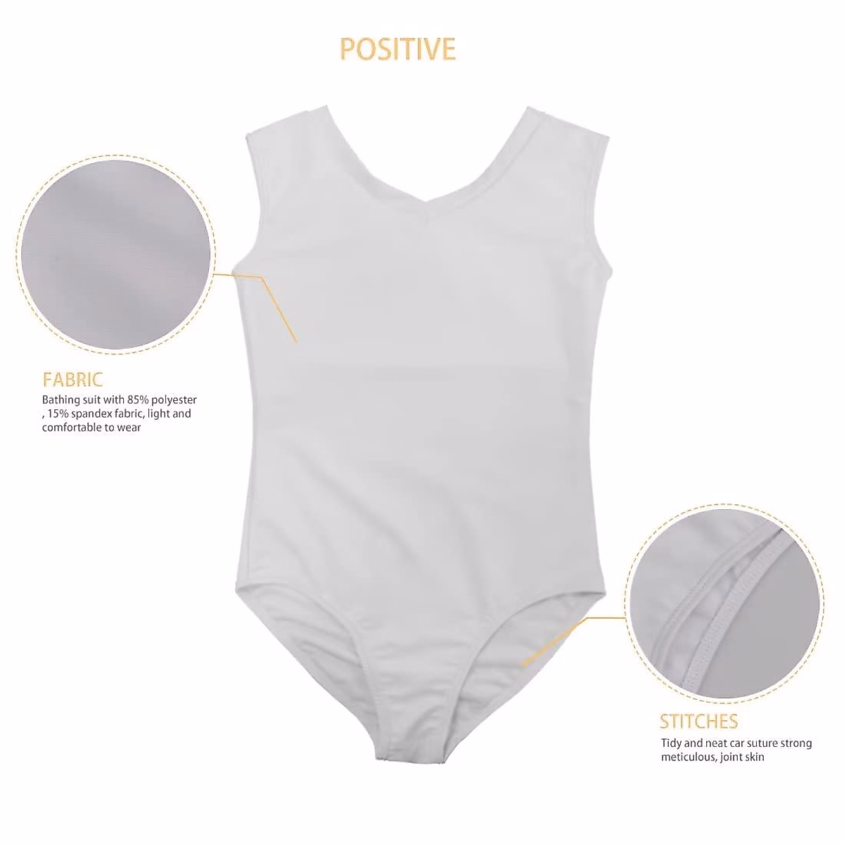 Rnyleeg Christmas Gymnastics Leotards for Girls Tumbling Dance Leotards Kids Athletic Gymnastics Christmas Costume White Red&Blue