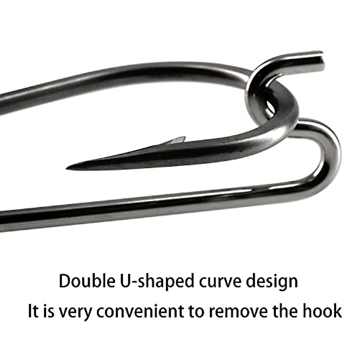 YEUQWJ Stainless Steel Shark Hook Remover. Fish Hook Remover.Shark Hook Remover.Push/Pull Remover (13 in)