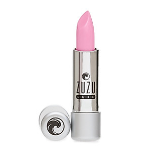 Zuzu Luxe Lip Color Lipstick (Truth or Dare - Soft Pink/Cool Crème), Natural Hydrating Lipstick, Paraben Free, Vegan, Gluten-free, Cruelty-free, Non GMO, 0.13 oz